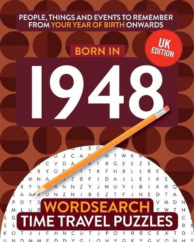 Time Travel Puzzles Born in 1948 (Paperback) Time Travel Wordsearch (UK ...