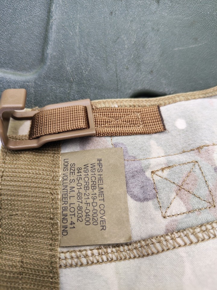 Medium 3M Ceradyne Army Integrated Head Protection IHPS Ballistic ...