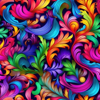 40x Funky Rainbow Peel and Stick Tiles Vinyl Sticker Stairs Bathroom ...