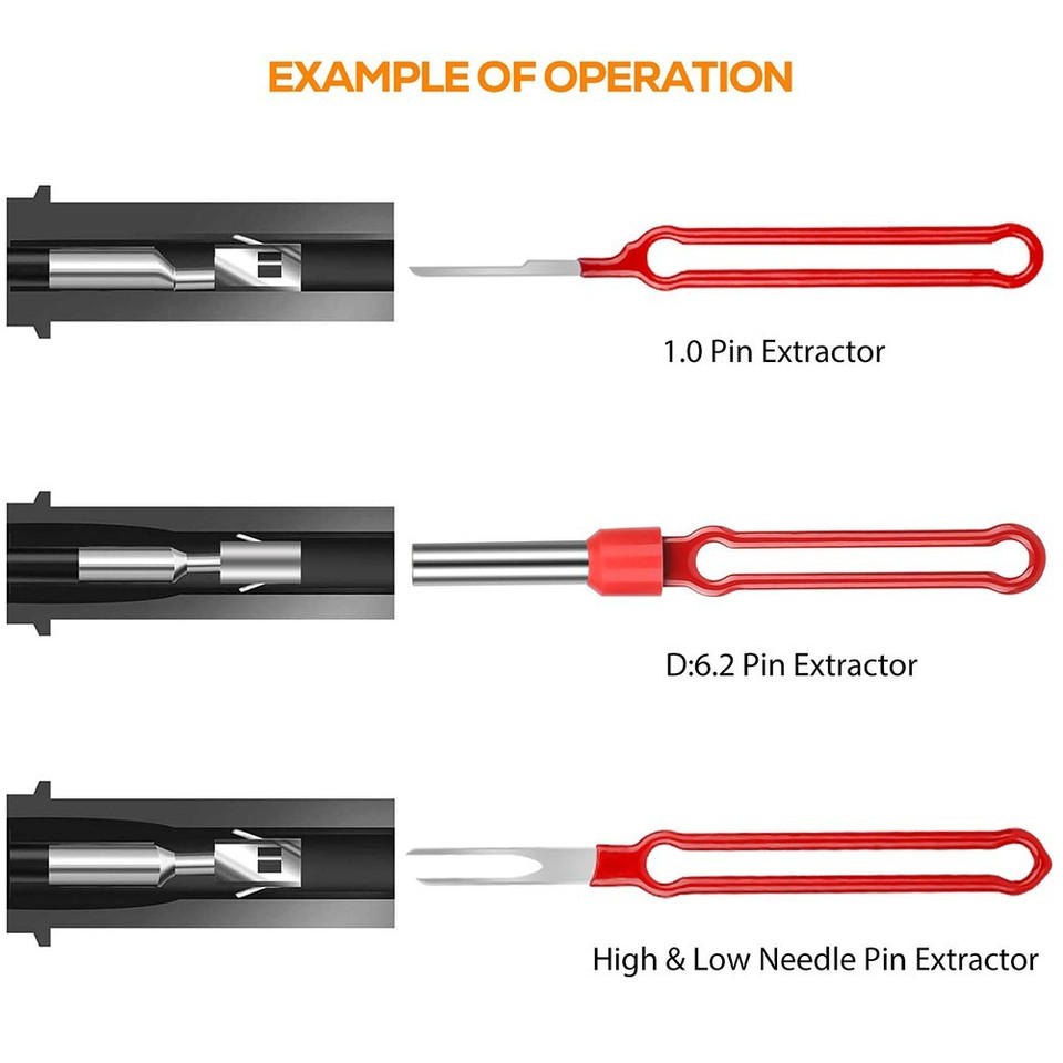 High Quality Terminal Removal Tool Kit for Electrical Connector Pin ...