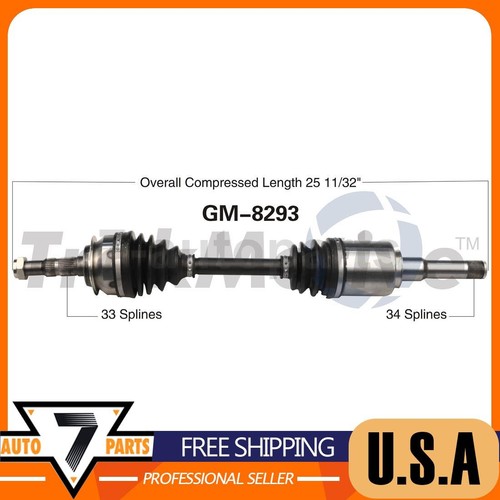 Front Driver Side CV Axle CV Joint For Chevrolet Cruze 1.4L 2016 2015 ...