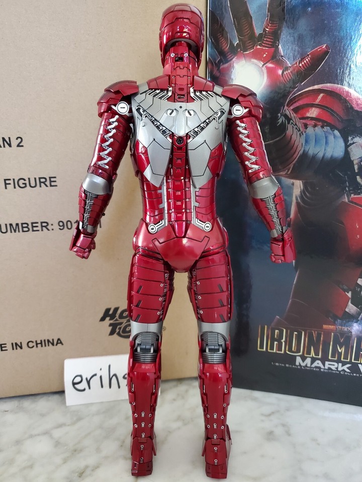 Hot Toys Marvel MMS 145 IRON MAN 2 Iron Man Mark 5 V (1/6 Scale Action ...