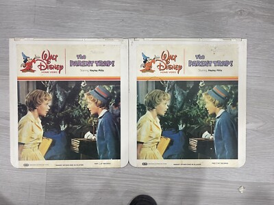THE PARENT TRAP! WALT DISNEY HOME VIDEO Ced Disc HAYLEY MILLS 2 VIDEO ...