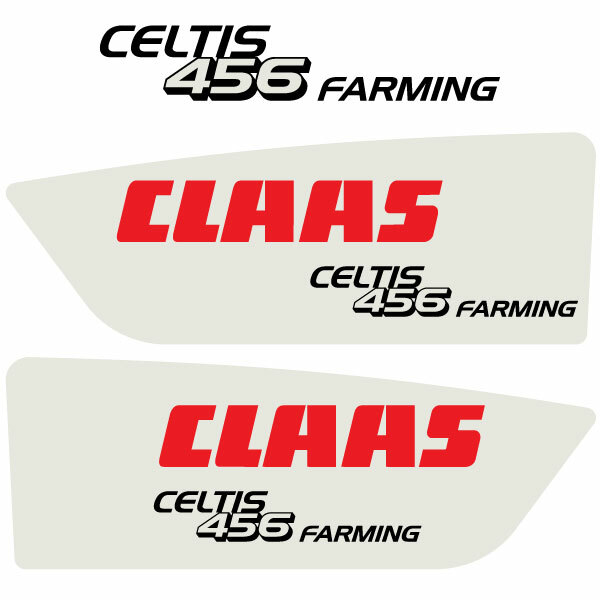 Claas CELTIS 456 FARMING tractor decal aufkleber adesivo sticker set | eBay