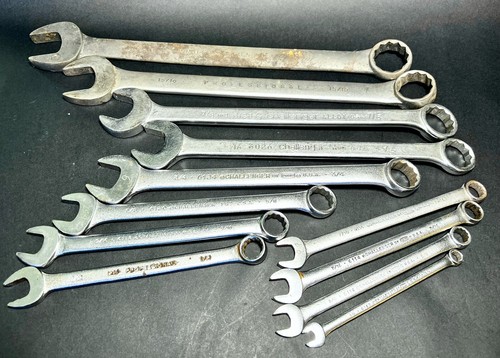 Challenger Professional PROTO 12 Piece Set SAE Combination Wrench Set ...