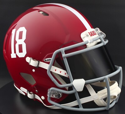 ALABAMA CRIMSON TIDE NCAA Riddell Speed Full Size AUTHENTIC Football ...