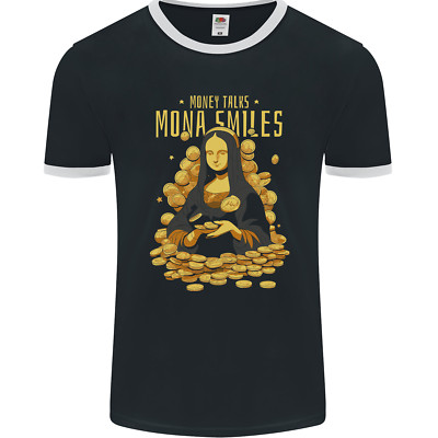Soldi Talks Mona Lisa Sorrisi Denaro Hustle Uomo Ringer Fotl | eBay