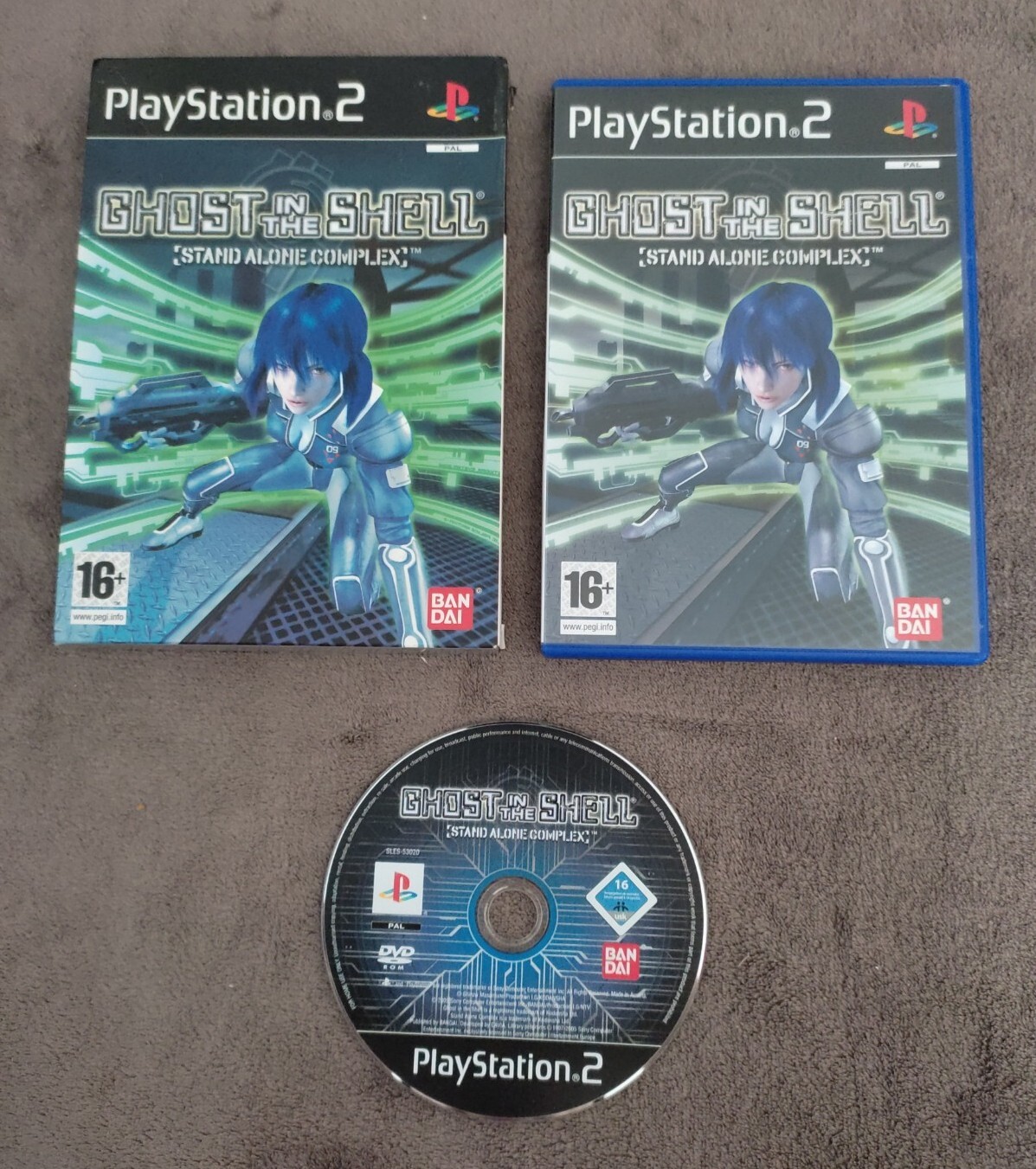 Ghost in the Shell : Stand Alone Complex PlayStation 2 PAL - Prix - Photo - Présentation