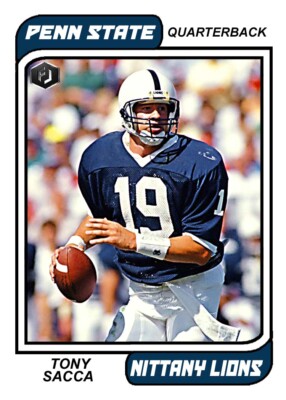 ACEO TONY SACCA PENN STATE NITTANY LIONS CUSTOM HAND MADE ART CARD | eBay