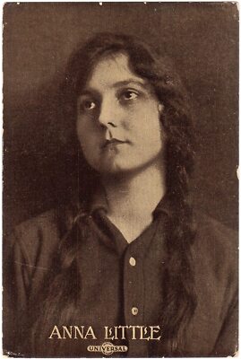Anna Little Silent Film Star Postcard Universal Pictures Actress | eBay