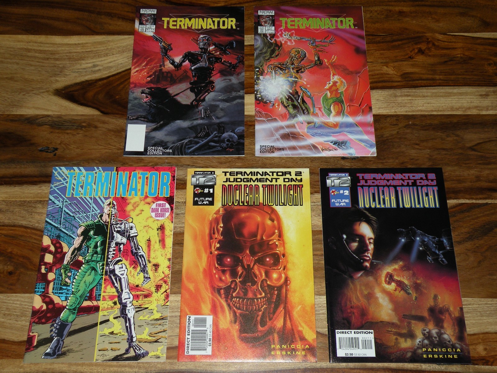 THE TERMINATOR: SPECIAL COLLECTORS EDITION 1 & 2 Mini Series ~ 1990 ...
