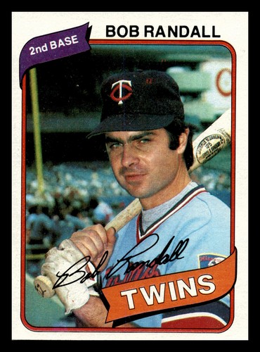Bob Randall 1980 Topps #162 Minnesota Twins Baseball Near Mint NM | eBay