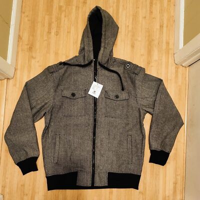 Yago Hooded Zip Jacket XL New with Tags | eBay