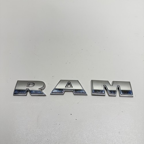 2011-2026 RAM 1500 2500 3500 + Promaster 'RAM' Chrome Door Emblem ...