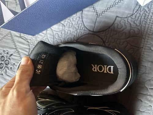 Christian Dior CD B30 Trainer/Sneaker ‘Triple Black’ In US M 10 | eBay