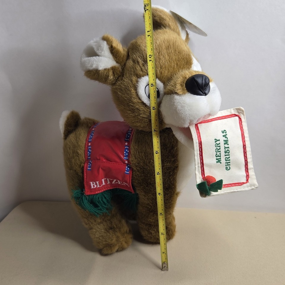 Coll/VTG:1998 Blitzen, one of Santa's reindeer from the Rudolph the Red ...