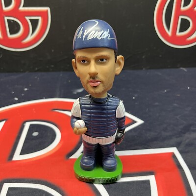 Jorge Posada NY Yankees Columbus Clippers Signed Bobblehead Autographed ...