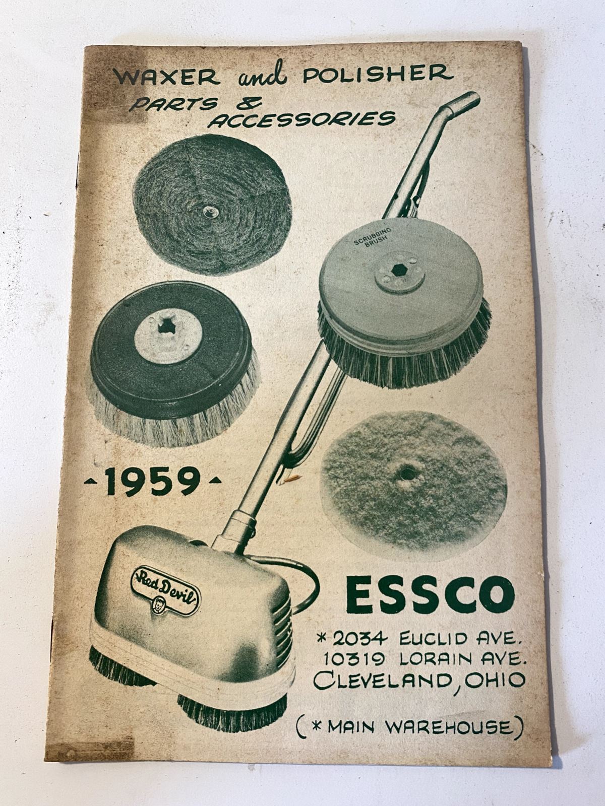 Essco Waxer and Polisher Parts & Accessories 1959 | eBay