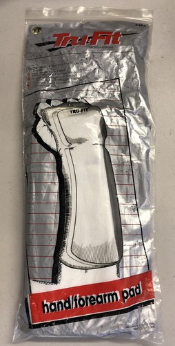 Tru-Fit Padded Youth Teen Hand Forearm Pad White New Vintage 304 Two ...