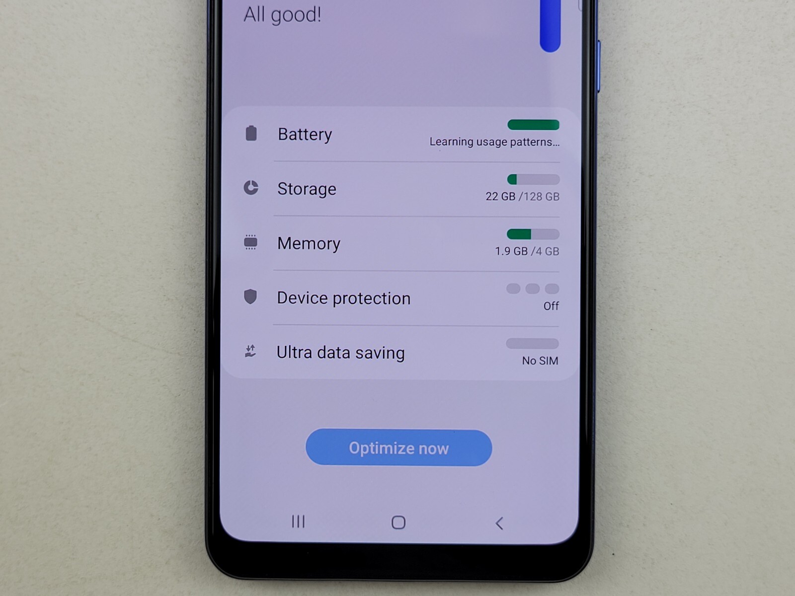 Samsung Galaxy A31 (SM-A315G/DSL) 128GB - Blue (GSM Unlocked) Dual SIM ...