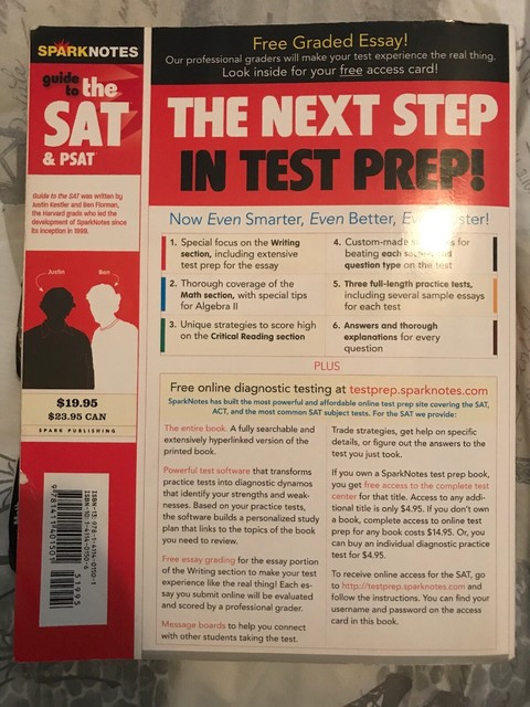 SparkNotes Test Prep Ser.: Spark Notes the New SAT by Ben Florman ...