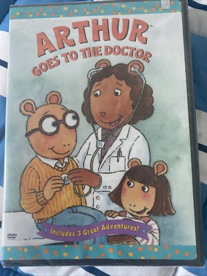 Arthur - Arthur Goes to the Doctor (DVD, 2002) Sealed!! Rare Side Cover ...
