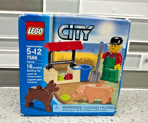 2010 NEW Lego City Farmer Set 7566 UNOPENED 673419129572| eBay
