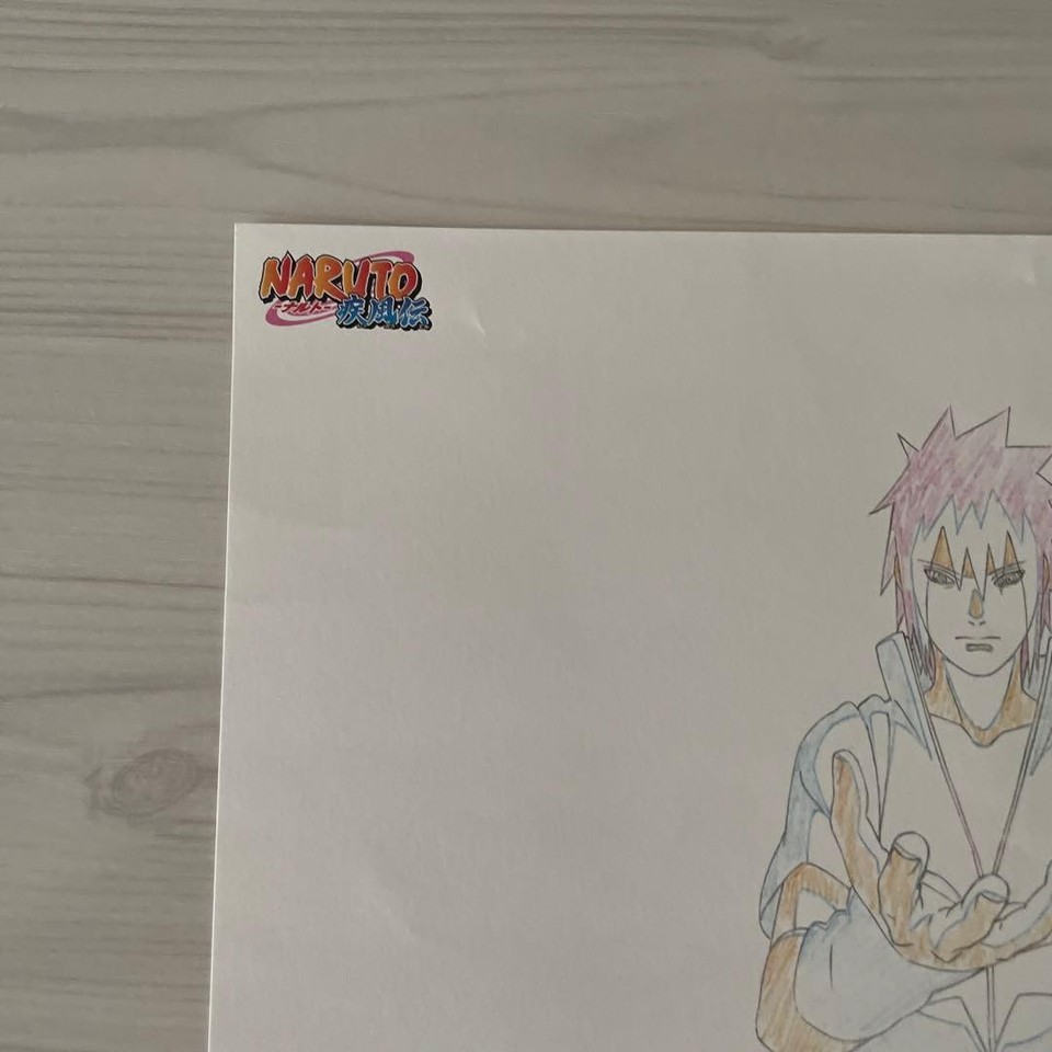 m14 Official Art Print Naruto Sasuke Jump Festa Bonus Reproduction Art ...