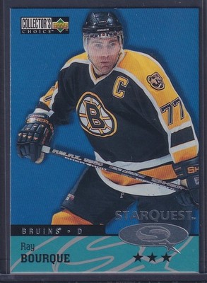 RAY BOURQUE - 1997 Upper Deck Collector's Choice Starquest #SQ77 | eBay