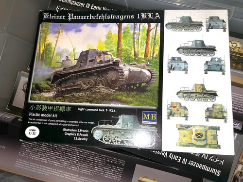 1/35 Master Box 3502 Kleiner Panzerbefehlswagen IKLA | eBay