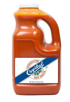 Crystal Baumer Foods Luisiana'S Pure Hot Sauce (128 Fl.Oz, 4 Per Case ...