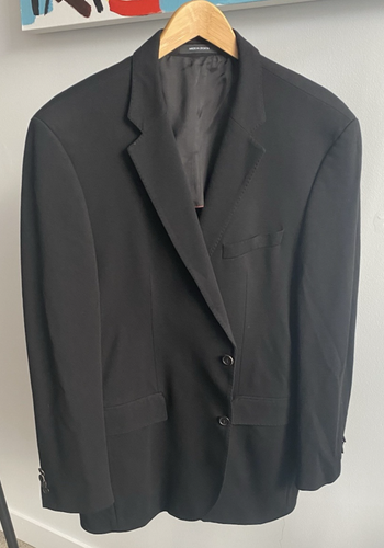 Hugo Boss Blazer Jacket Tech Stretch Single Breasted 2 Button Black 46R ...