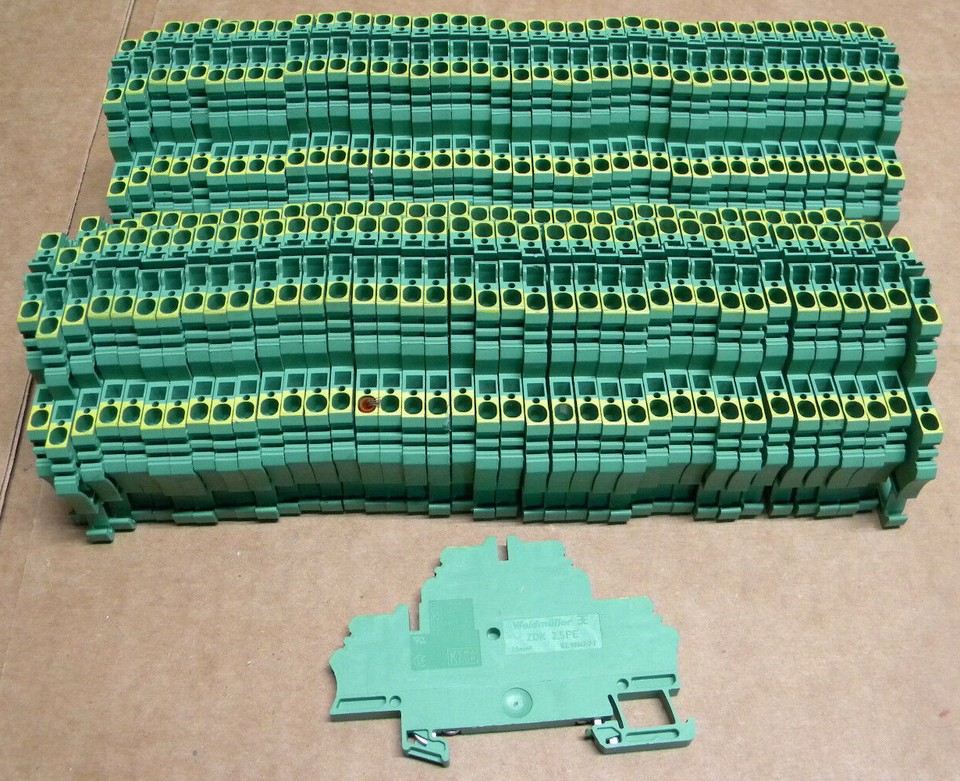(79) Weidmuller ZDK 2.5PE Terminal Blocks ZDK2.5PE | eBay