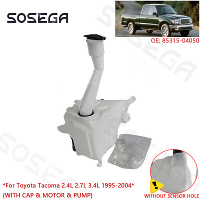 8531504050 For Tacoma 1995-2004 Windshield Washer Reservoir Tank W ...