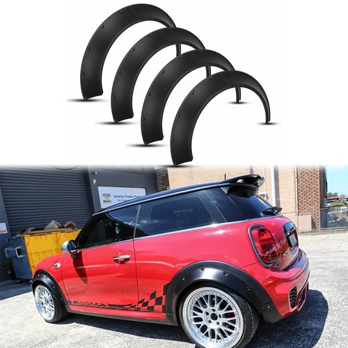 4.5" Fender Flares Extra Wider Body Kit Wheel Arches For Mini Cooper ...