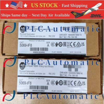 New Factory Sealed AB 5069-IF8 Compact 5000 Analog Input Module 5069 ...