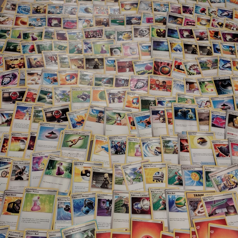 Vintage Pokemon Cards Bundle + modern card sets massive bundle approx ...