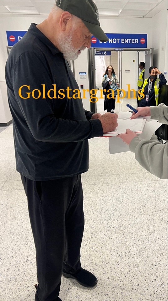 ROB REINER SIGNED 8x10 PHOTO DIRECTOR LEGEND AUTHENTIC AUTOGRAPH COA | eBay