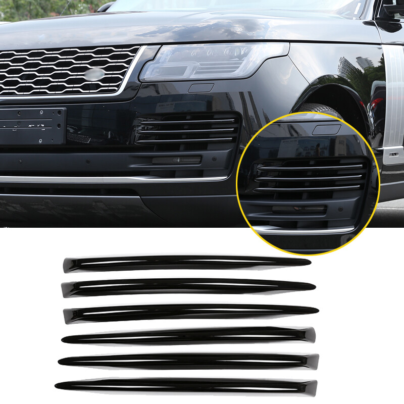 Black Front Bumper Grille Air Vent Cover For Land Rover Range Rover ...