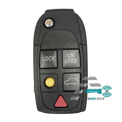 VOLVO Smart Keyless Remote Entry Flip Key Shell Fob Replacement For ...