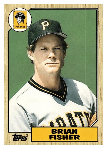 1987 Topps Traded 33T Brian Fisher Pittsburgh Pirates | eBay