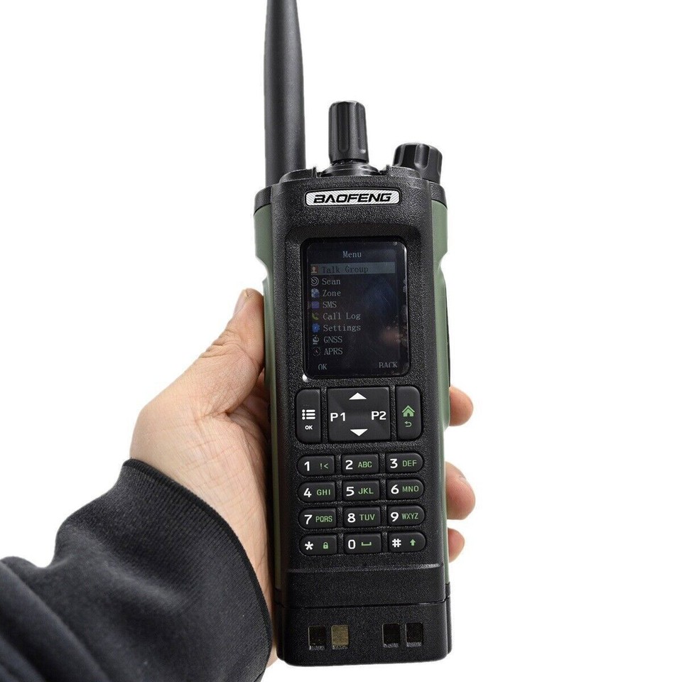 BAOFENG DM32 DMR Walkie Talkie Digital Simulation GPS APRS Air Band FM ...