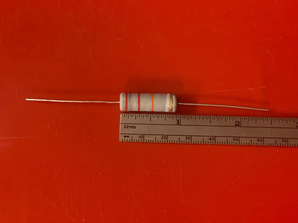 5x RSF-5B-223-JB RCD COMPONENTS RESISTOR METAL OXIDE 22K OHM 5W 5% ...