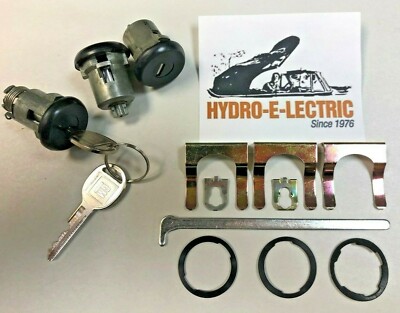 NEW 1974-1984 Oldsmobile Cutlass & 442 Door and Trunk Lock set- Black ...