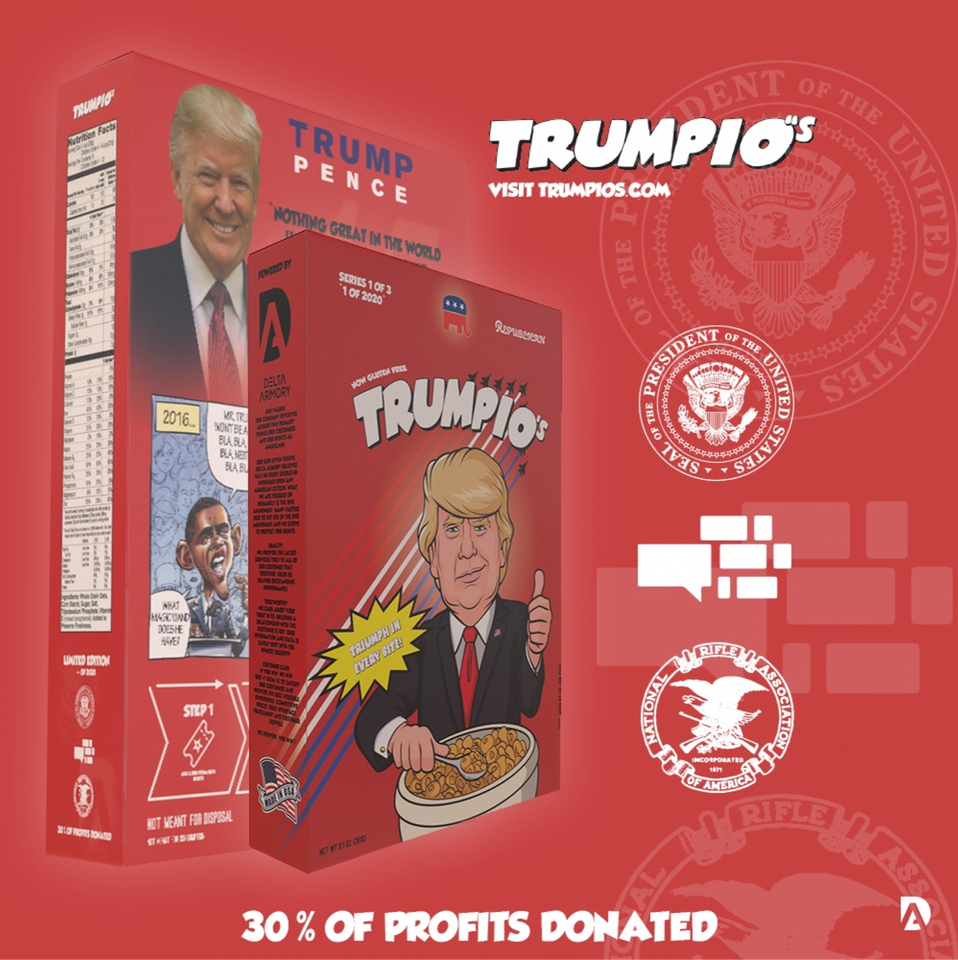 Trumpio's | LIMITED EDITION ONLY 2020 Available! TRUMP CEREAL | eBay