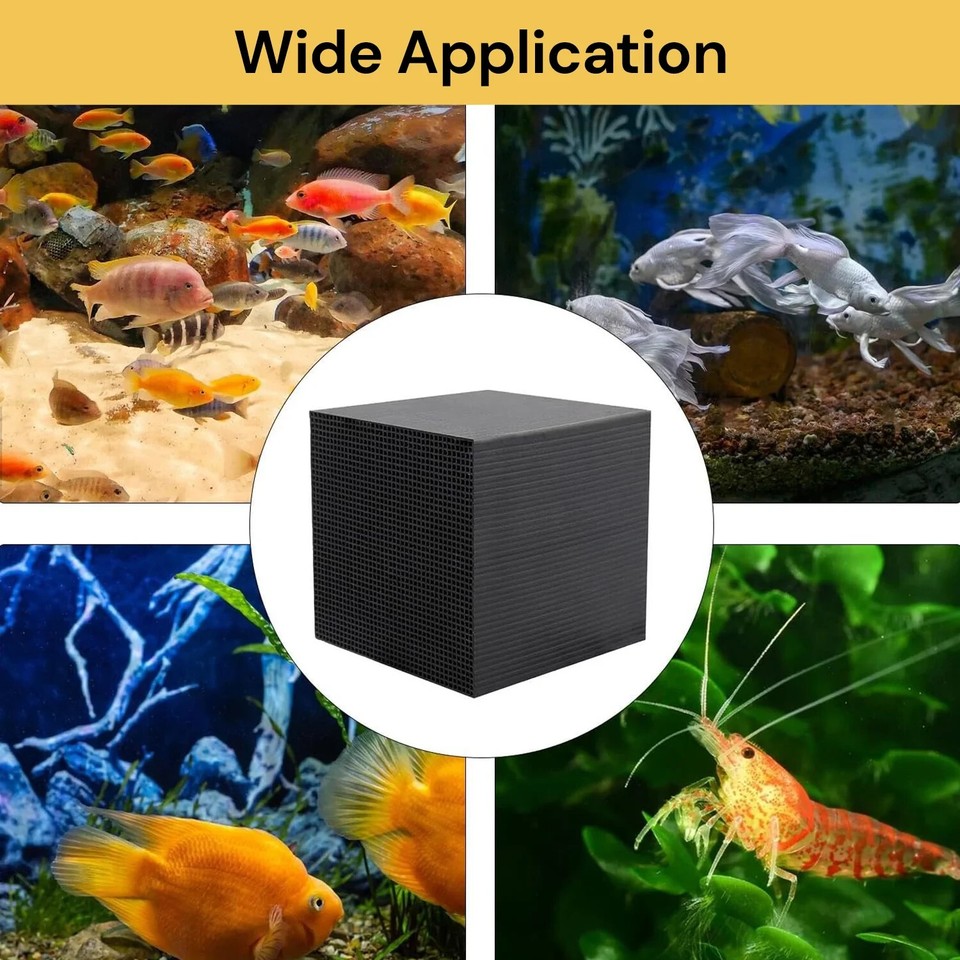 New Eco-Aquarium Purifier Cube Fish Tank Water Purifier Cube Aquarium ...