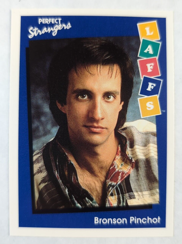 1991 Impel Laffs Perfect Strangers Bronson Pinchot Rookie RC #53, Balky ...