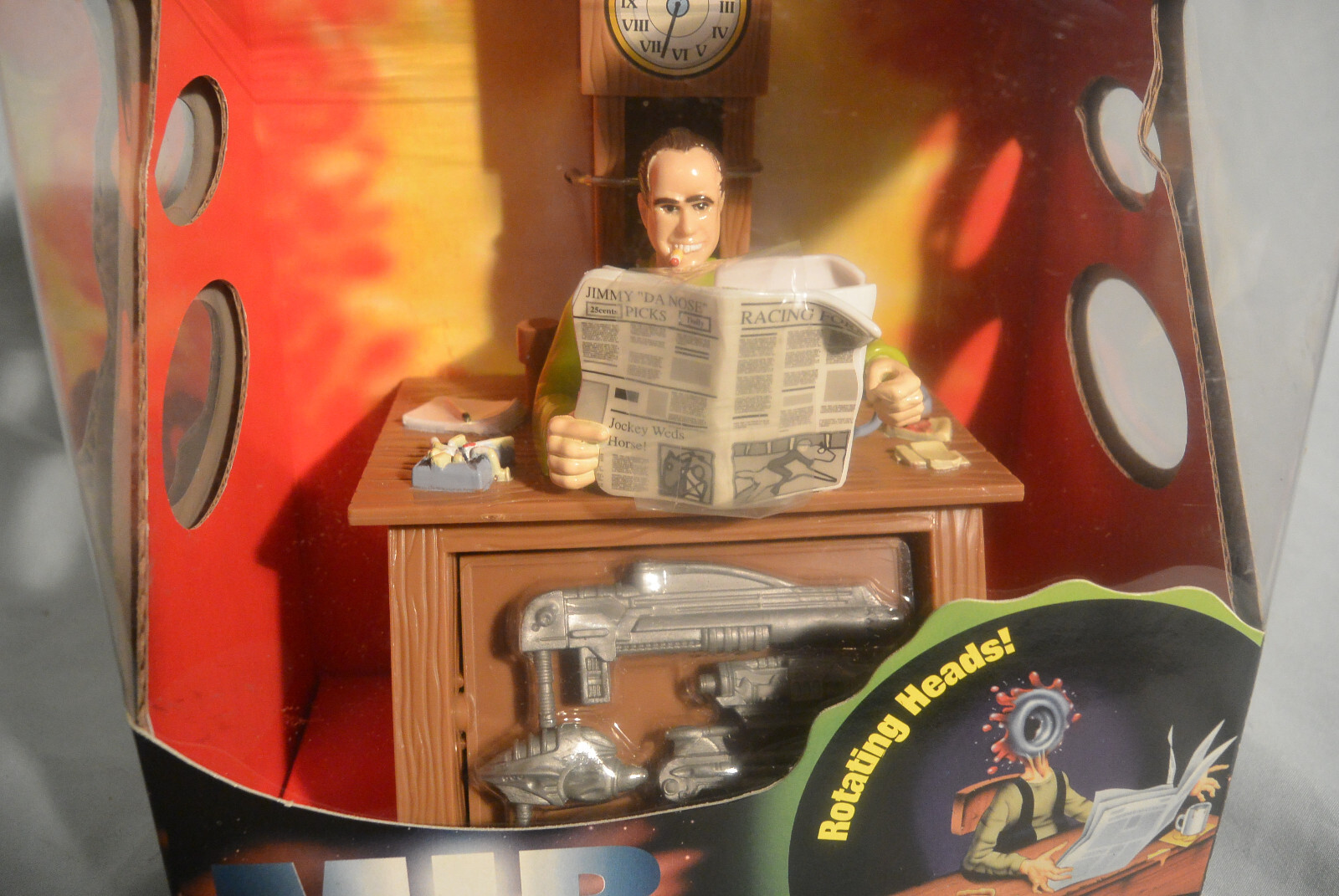 Men In Black MIB Jeebs Figure W/ Regenerating Heads 1997 by Galoob Toys ...