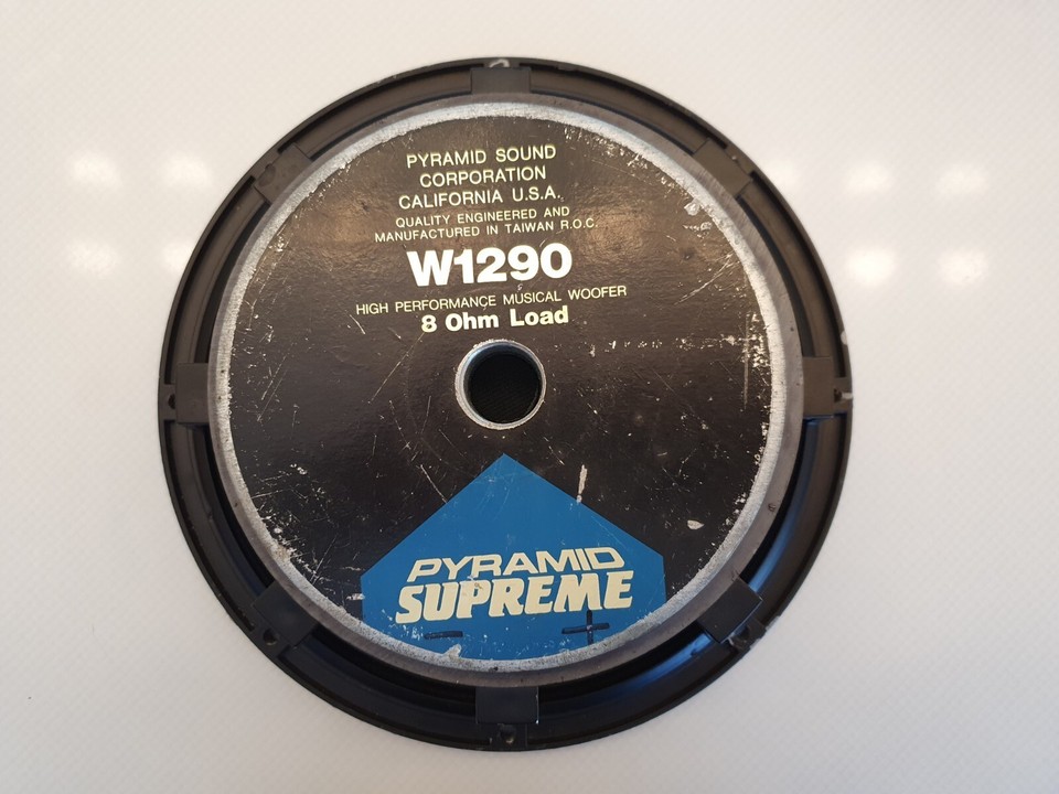 PYRAMID SUPREME W1290 12" MUSICAL INSTRUMENT WOOFER - RARE | eBay