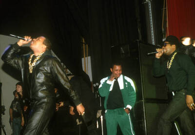 American Hip Hop Band Run Dmc Circa 1985 Music OLD PHOTO 56 | eBay